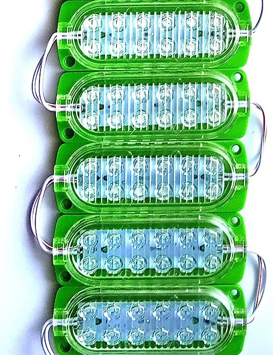 Buy Wizzo {Pack of 5 Pieces) DC 12 Volt 3 Watt Waterproof LED Module ...