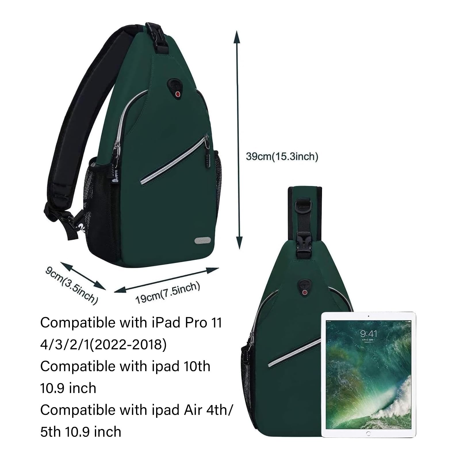 Snapklik.com : Sling Backpack, Multipurpose Crossbody Shoulder Bag ...