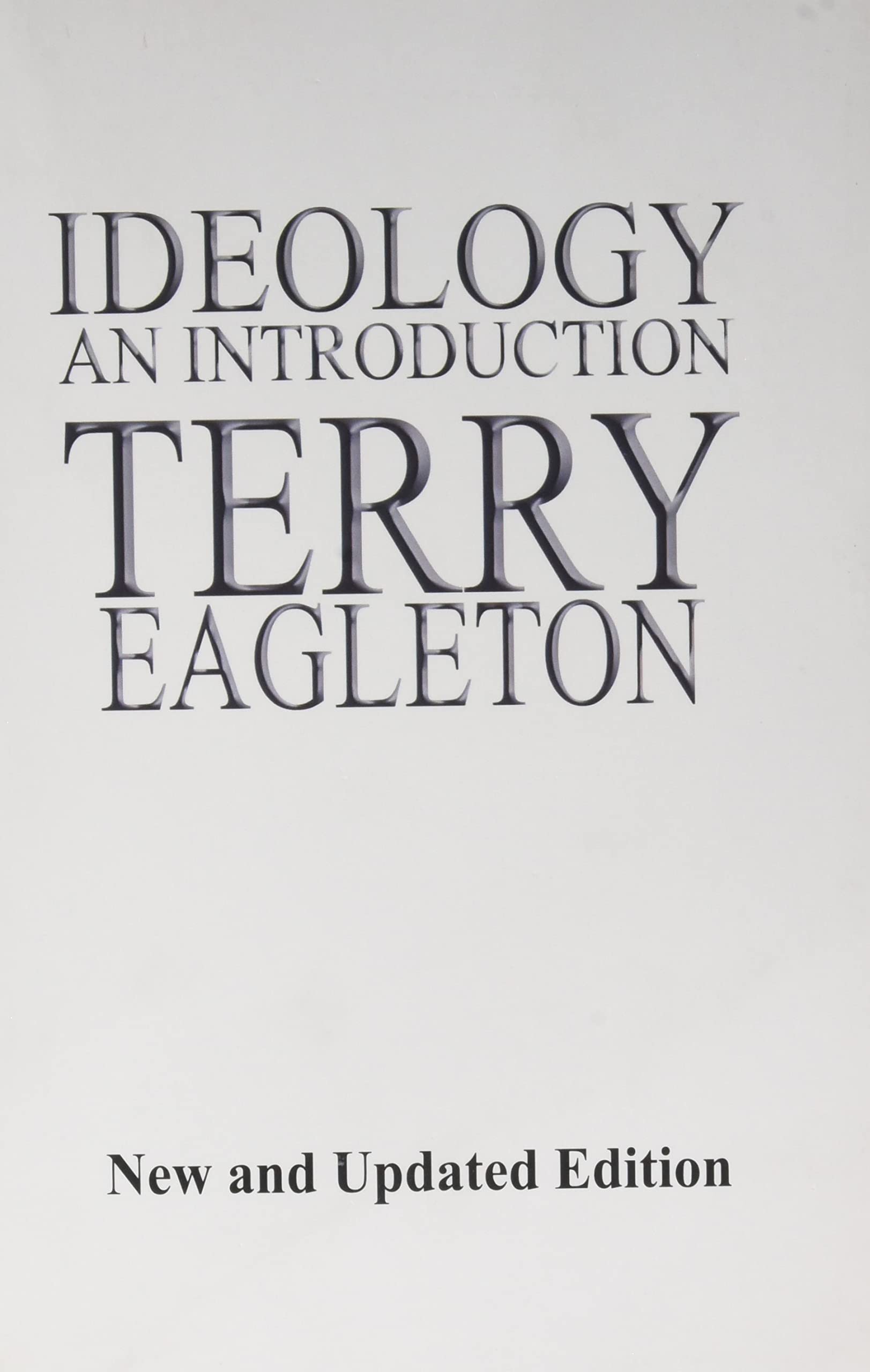 Ideology; An Introduction : Terry Eagleton: Amazon.in: Books