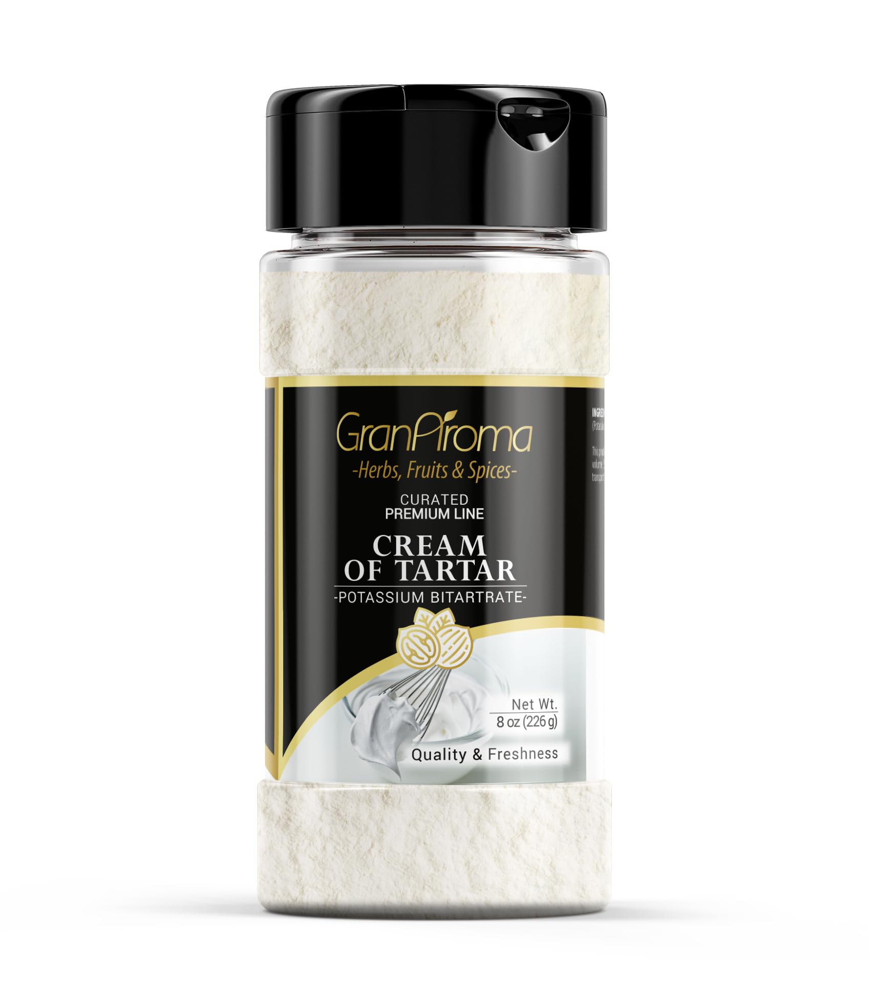 Amazon.com : GranAroma Cream of Tartar, 8 oz, Kitchen Staple, Cakes ...