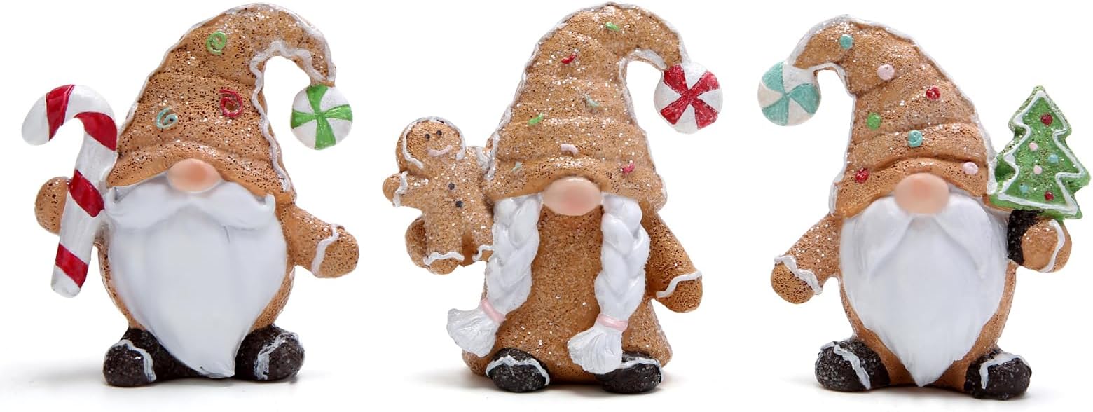 Amazon.com: Mark Feldstein & Associates Holiday Stacked Gingerbread Men ...