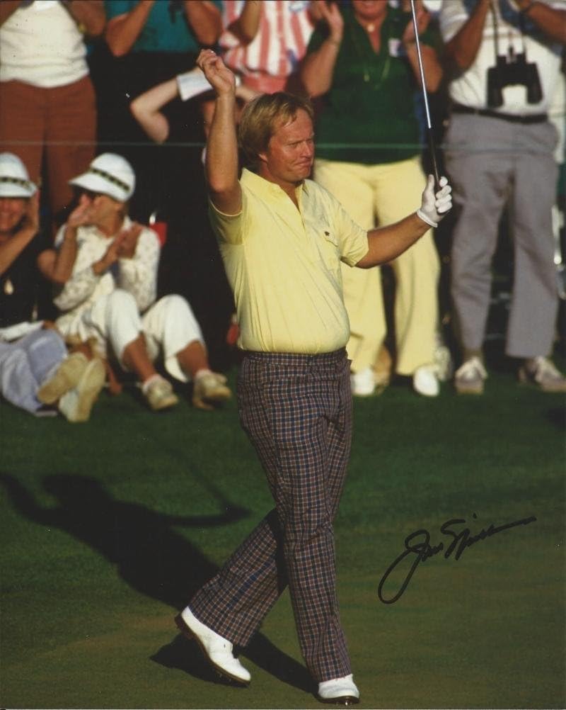Jack Nicklaus Hand Signed/Autographed 8 x 10 Photo - 1 - Autographed ...