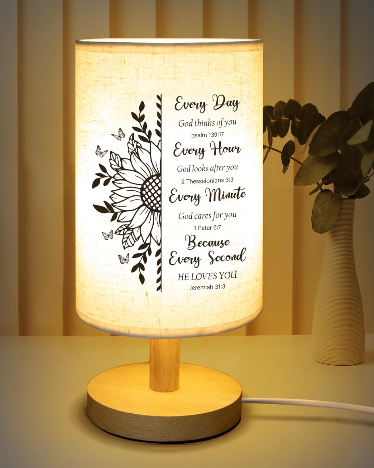 Christian Gifts for Women Table Lamp, Religious Easter Gifts for Women ...