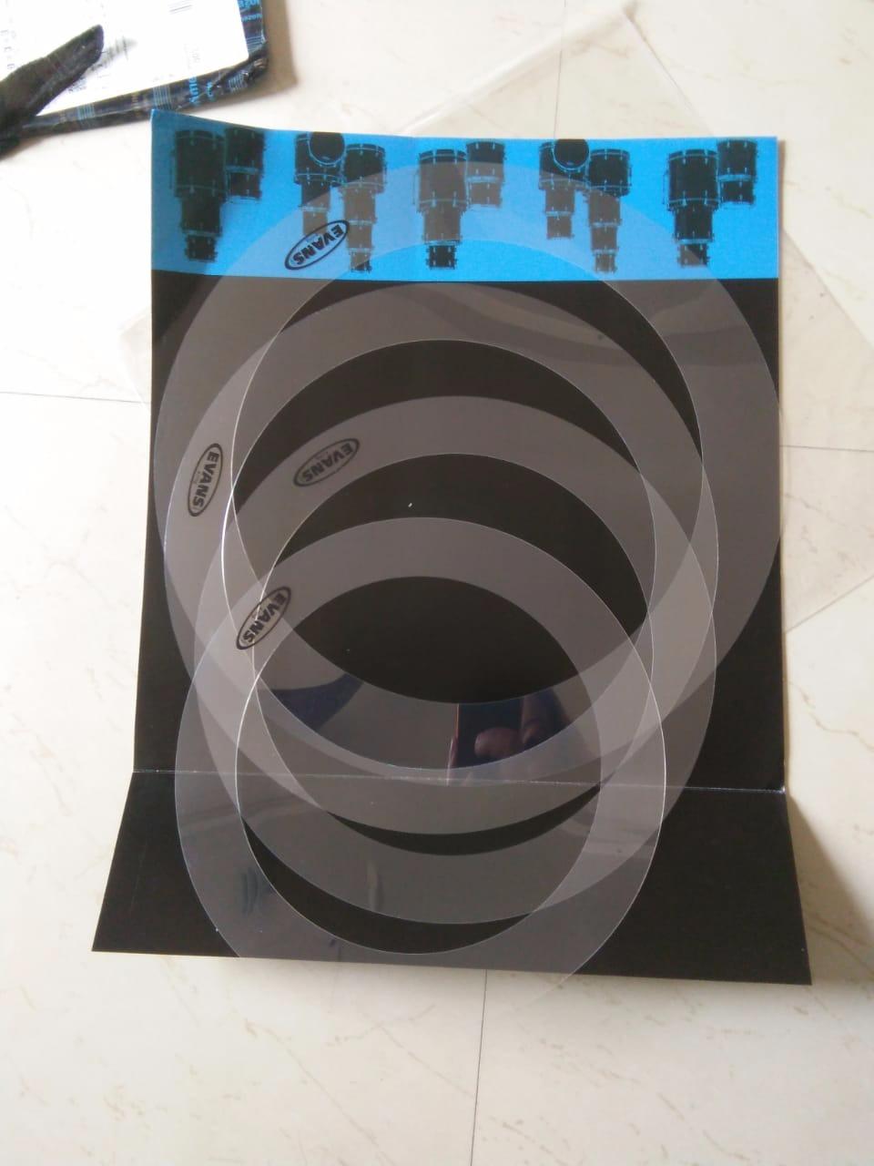 Evans E-Ring Pack, Standard : Amazon.in: Musical Instruments