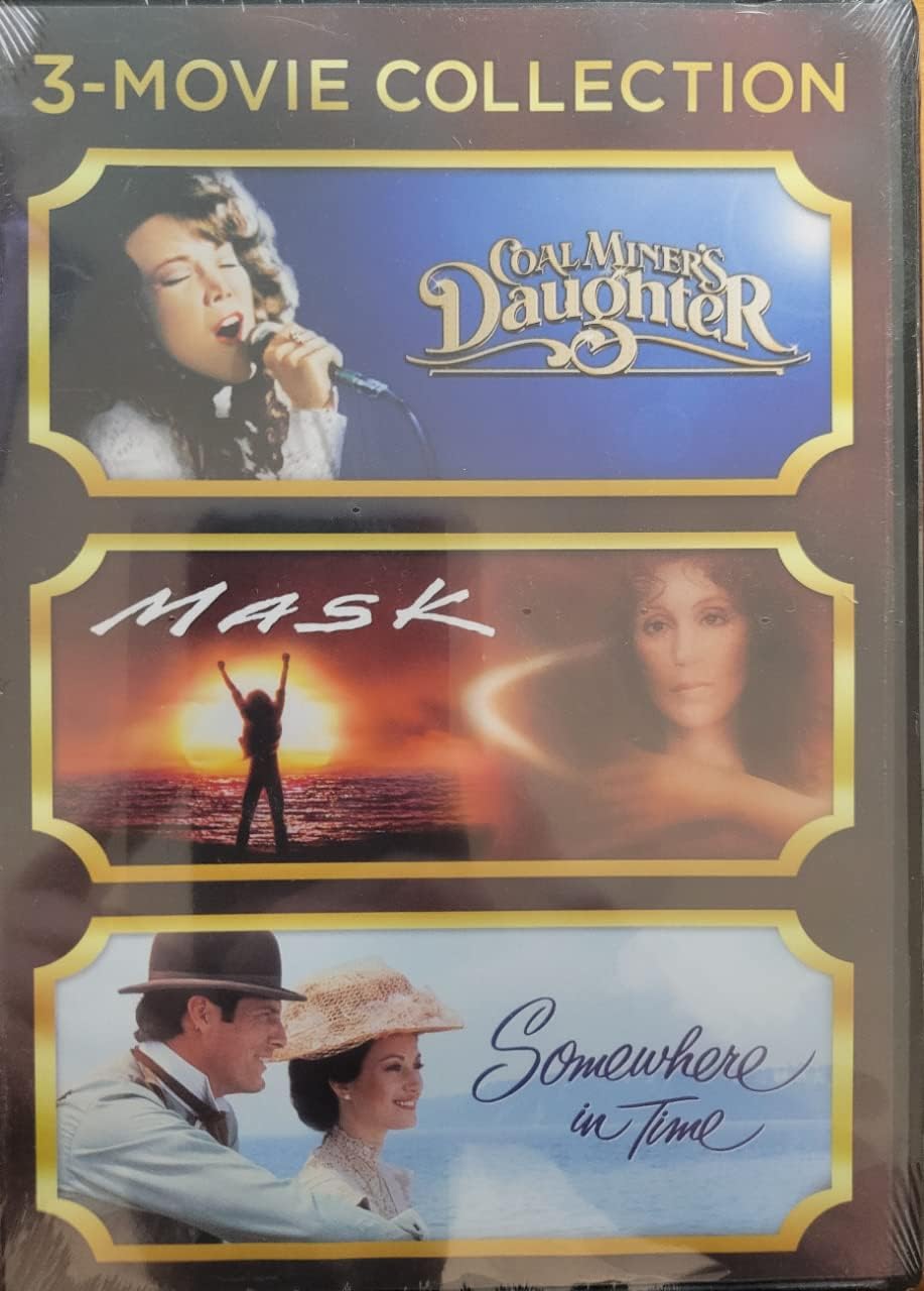 COAL MINER'S DAUGHTER / MASK / SOMEWHERE IN TIME 3-MOVIE COLLECTION ...