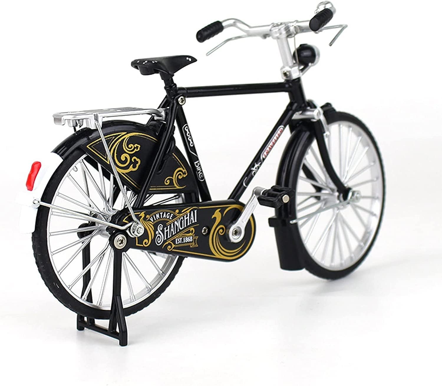 BETERE Mini Miniature Bicycle Model - Alloy Retro Classical Bike Toy ...