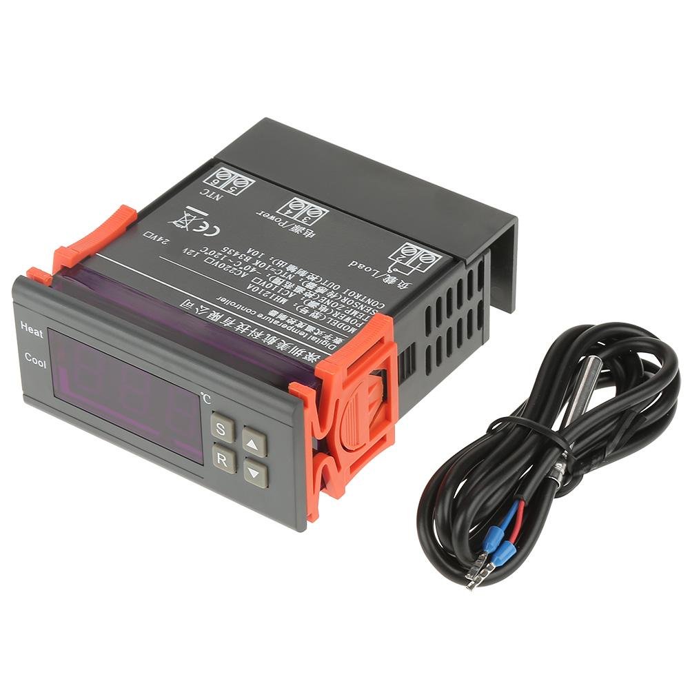 Amazon.com: Hilitand MH1210A Mini Digital Temperature Controller LED ...