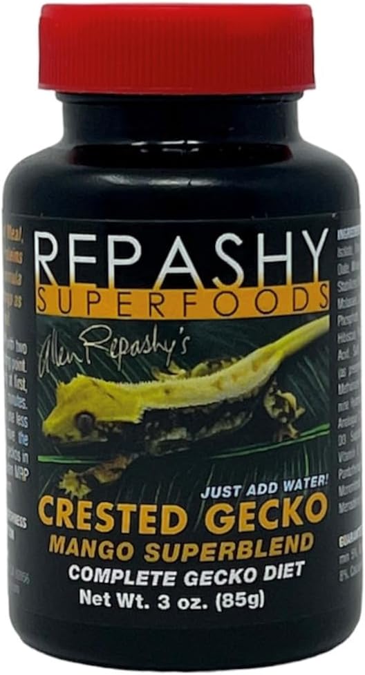 Amazon.com : Repashy Crested Gecko Diet - Mango Superblend (3 oz Jar ...