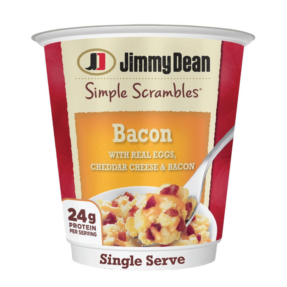Amazon.com: Jimmy Dean Simple Scrambles Bacon, 5.35 Oz. : Grocery ...