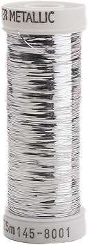 Amazon.com: SULKY OF AMERICA Sulky Metallic Thread 250yd-Silver, 250 yd ...
