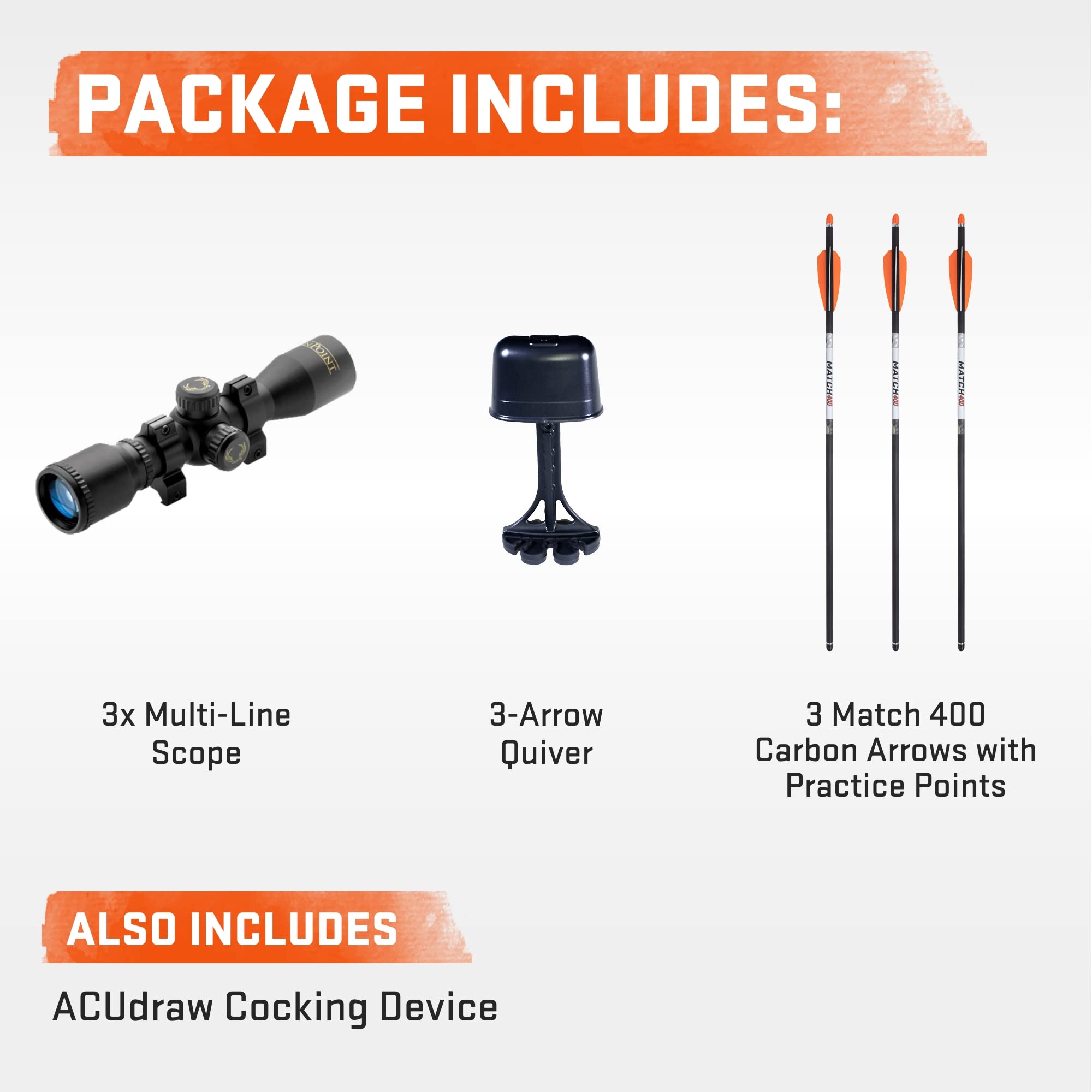 Wicked Ridge M-370 Crossbow, Peak Camo - 370 FPS - Equipped with Built ...