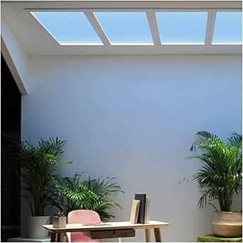 Artificial Skylight Sunlight Lamp, Smart Blue Sky Light Ceiling Lamp ...