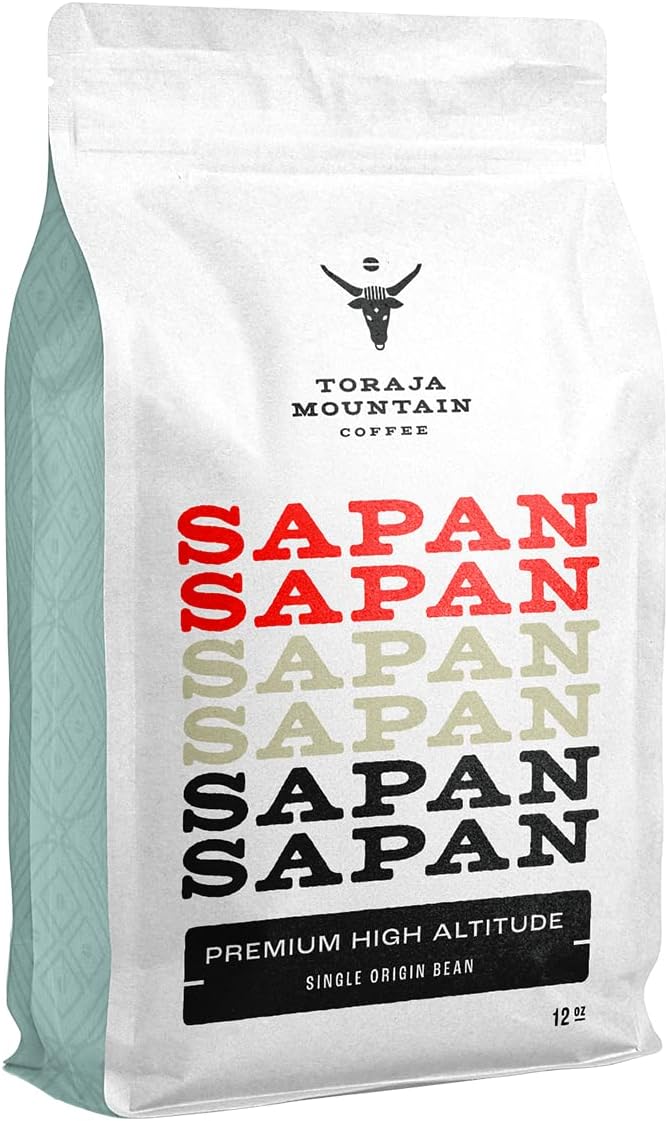Amazon.com : Toraja Mountain Coffee Utara, Indonesian Coffee, Low Acid ...