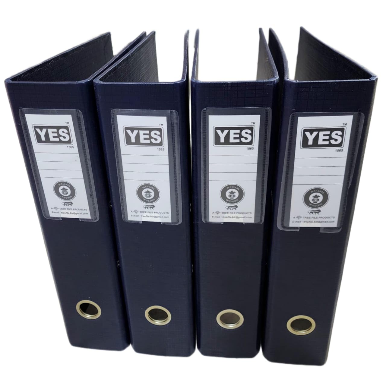 Appropriate™ Yes Plastic File Folder Box File 1565 PVC Lever Arch Clip ...