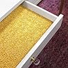 Feisoon Gold Texture Contact Paper Peel and Stick Wallpaper Kitchen ...