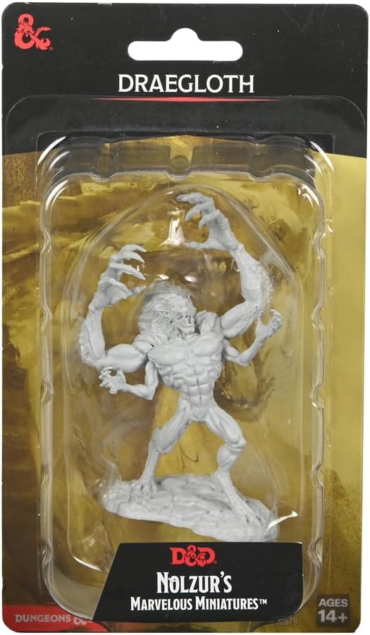 Amazon.com: WizKids D&D Nolzur's Marvelous Miniatures: Draegloth ...