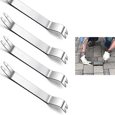 Amazon.com : 6 Pack Paver Tool Stainless Steel Paver Extractor Tool ...