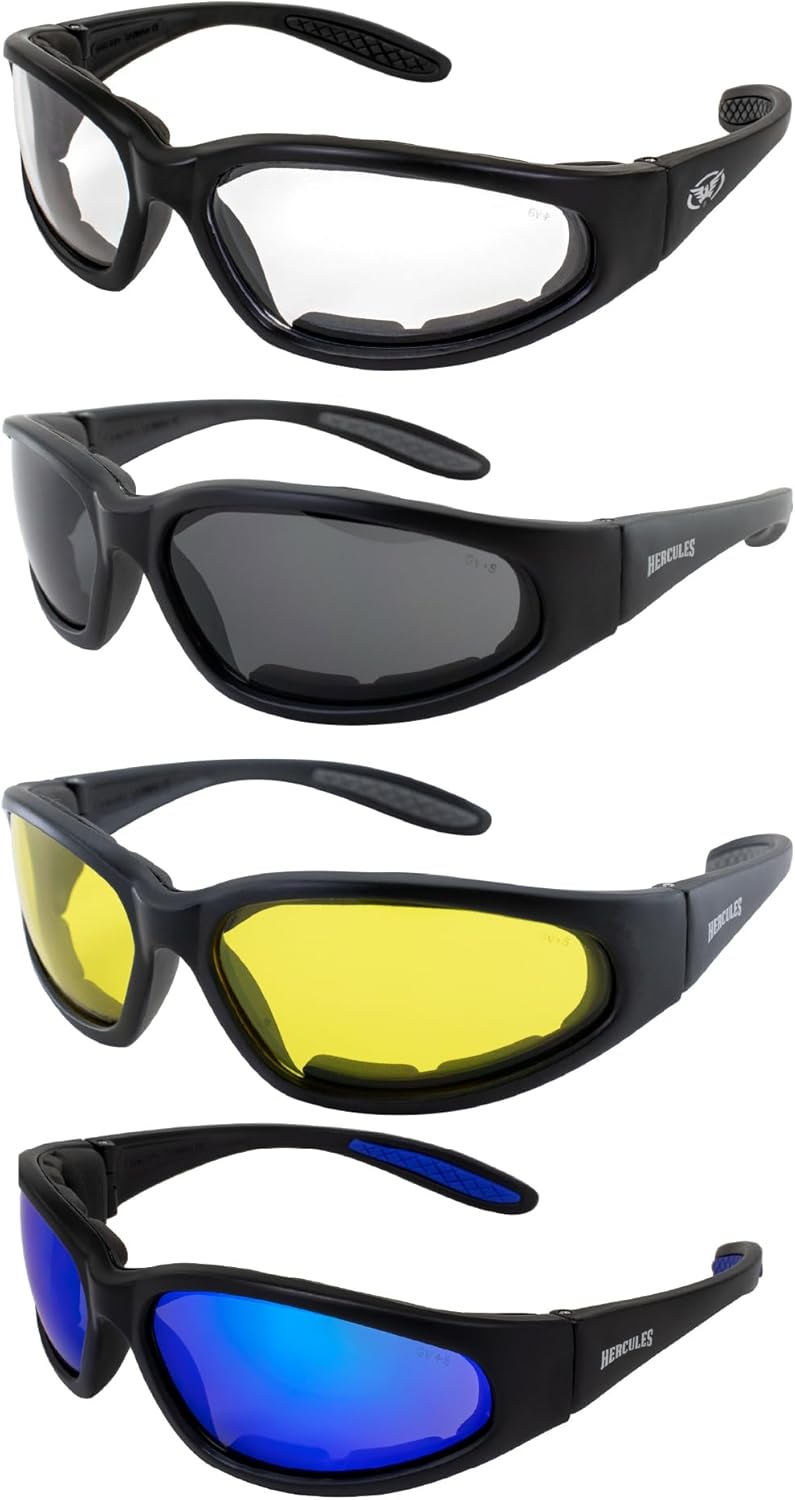 Amazon.com: Global Vision 4 Pairs Hercules Plus Padded Safety ...