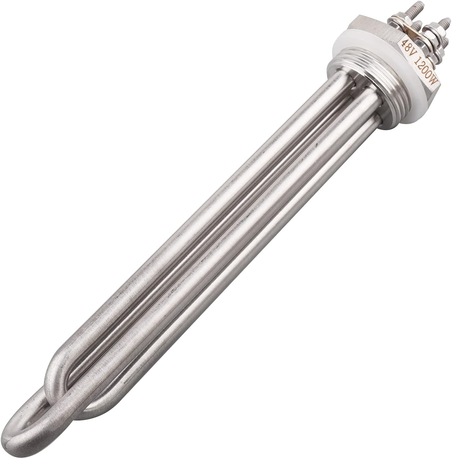 Edelstahlheizung 1" (DN25) BSP Heizpatrone Edelstahlflansch mit ...