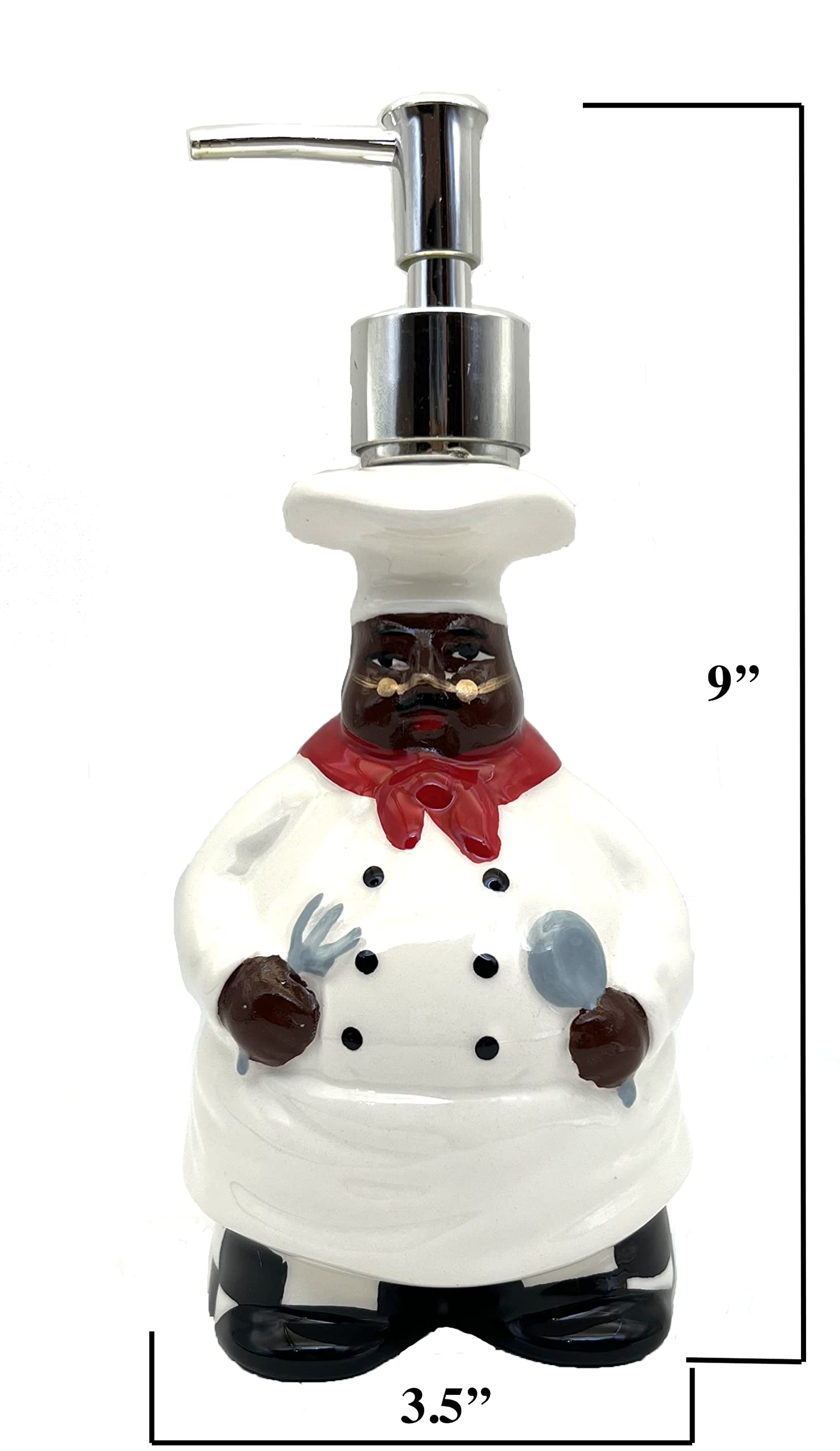 Snapklik.com : ACK Hand Painted Ceramic Happy Chef Collection ...