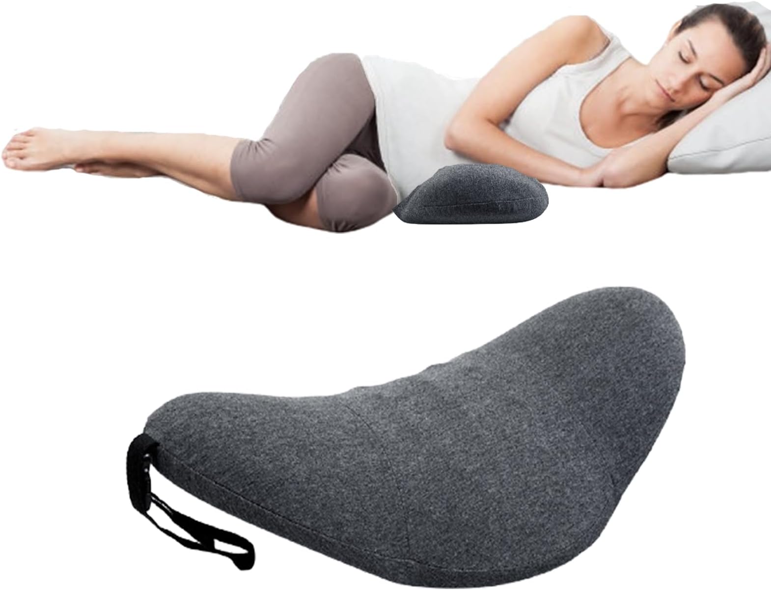 SANON Lumbar Support Cushion, Memory Foam Lumbar Support Pillow for Low ...