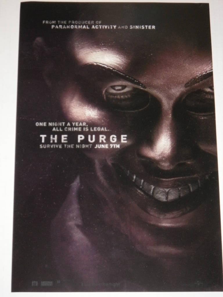 Amazon.com: THE PURGE 11x17 INCH MOVIE POSTER: Prints: Posters & Prints
