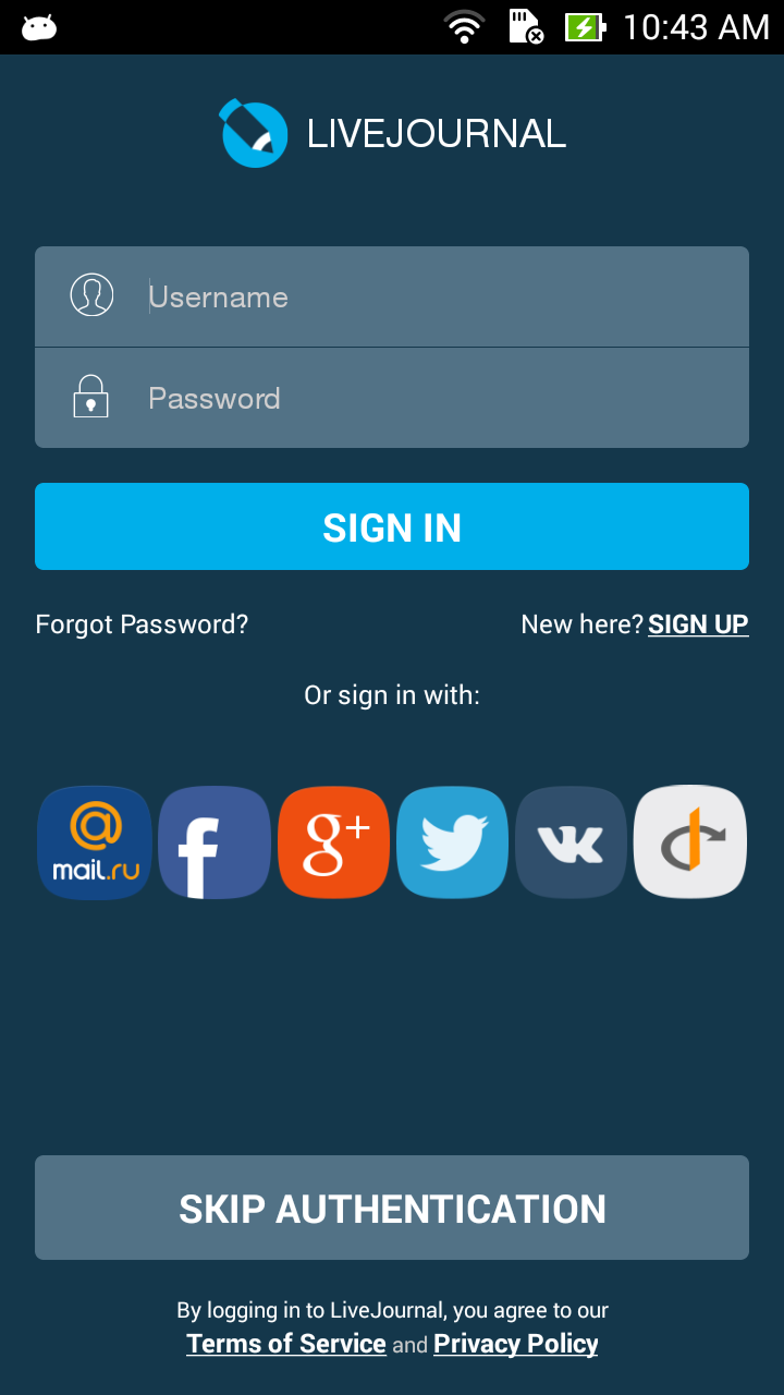 LiveJournal - App on Amazon Appstore