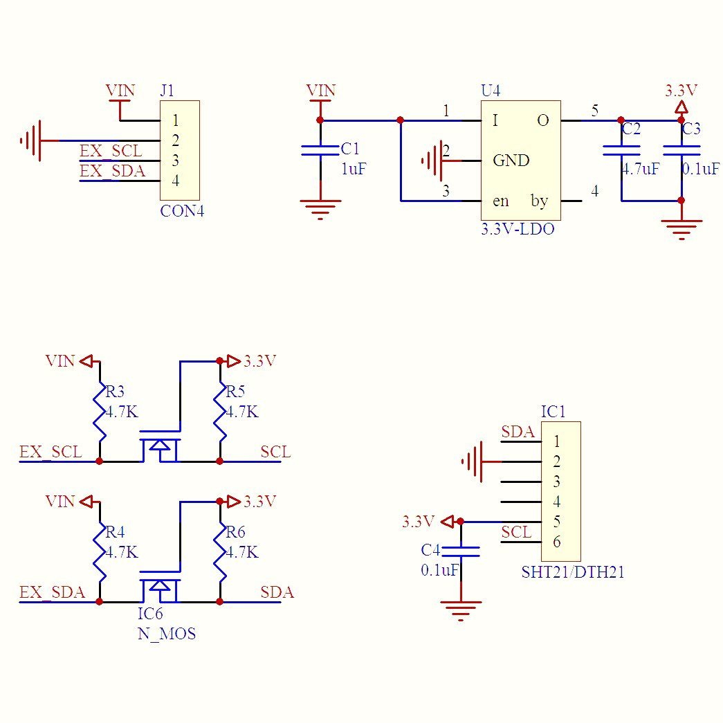 Snapklik.com : SHT21 HTU21 Digital Humidity Temperature Sensor Module Replace SHT11 SHT15