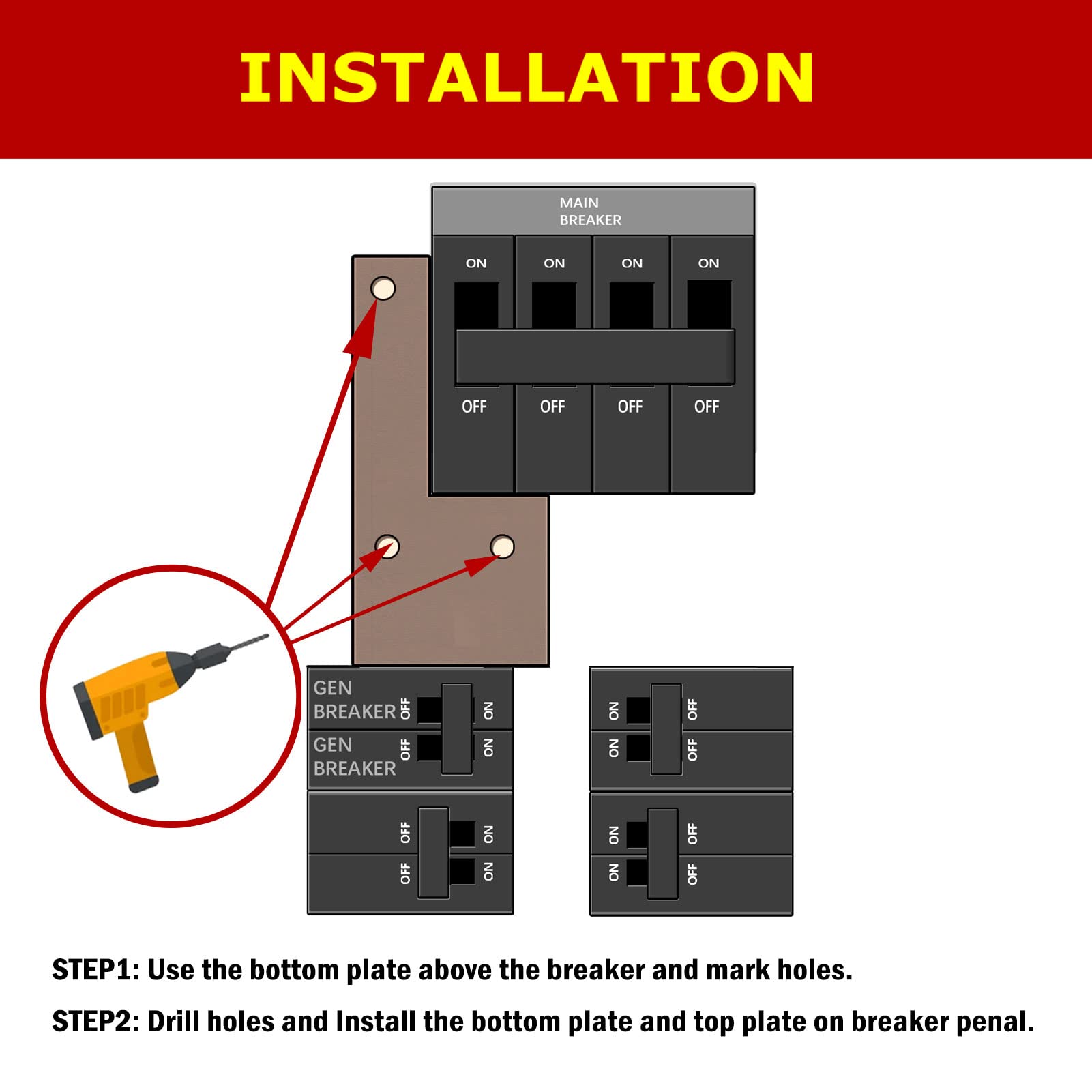 Snapklik.com : Natupal Generator Interlock Kit Compatible