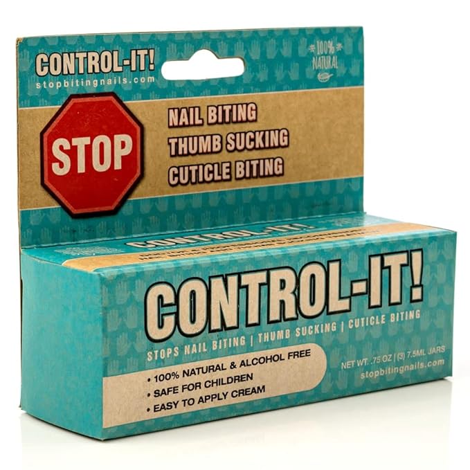 Amazon.com: Control-It Natural Nail Biting & Thumb Sucking Solution ...