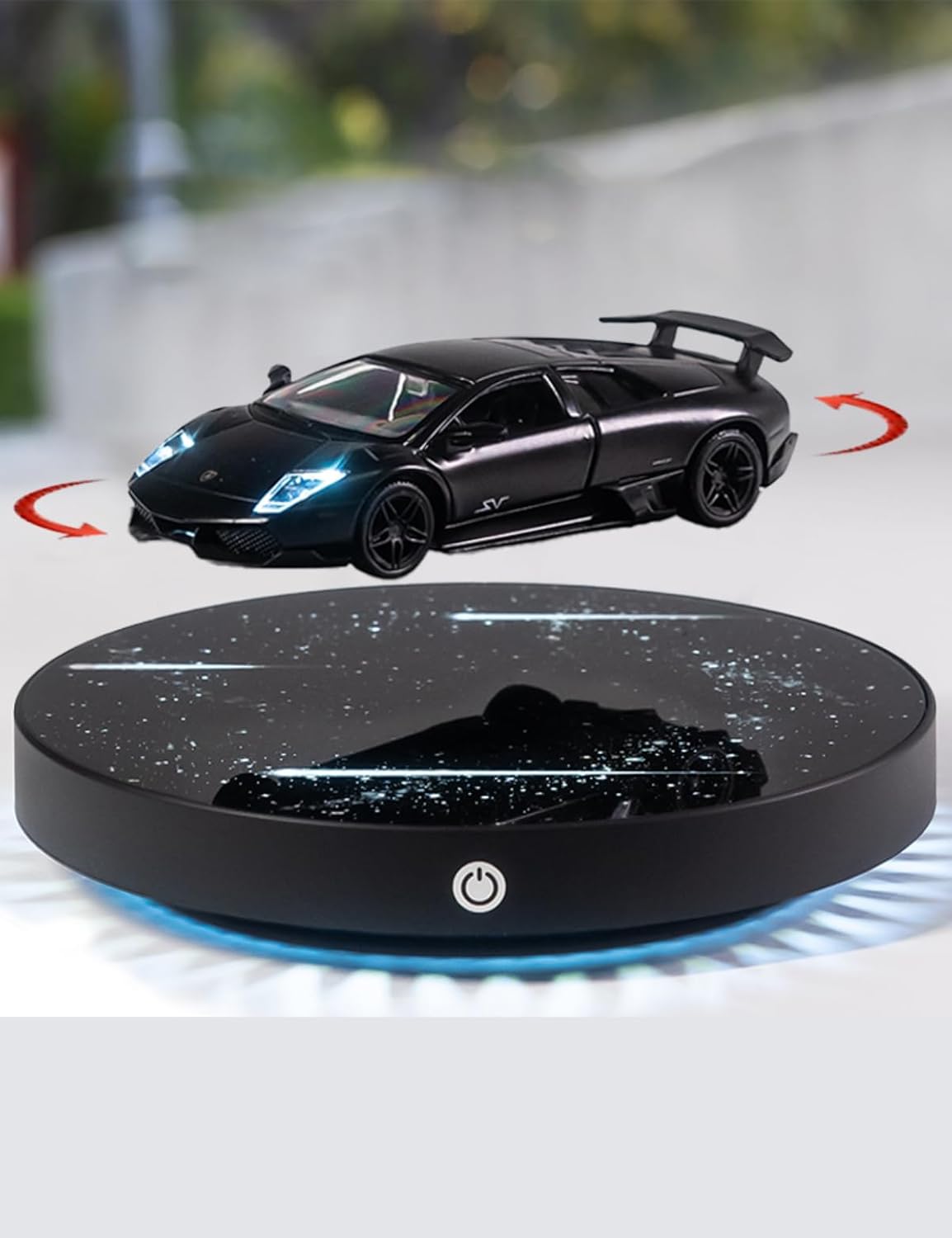 Amazon.com: MOOCCI Levitating Lamborghini Car Floating with Meteor ...