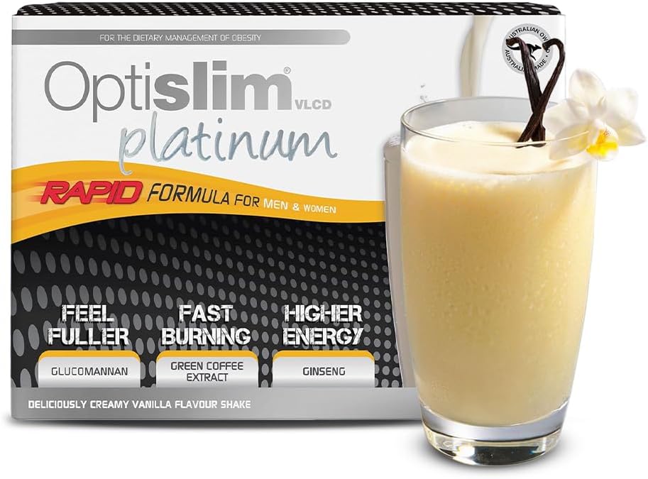 Optislim VLCD Platinum Shake, Meal Replacement, Formulated for ...