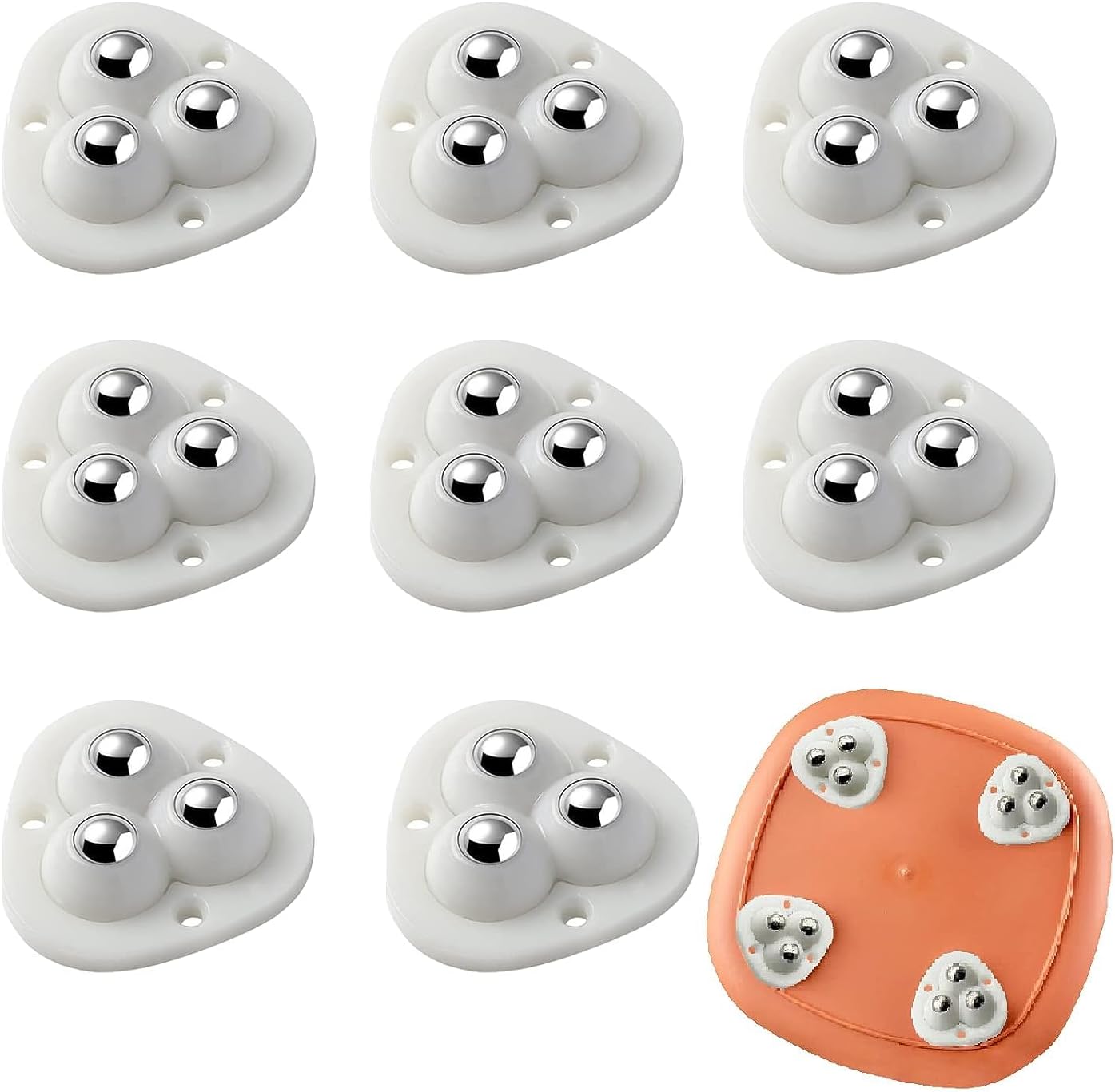 JICOOT Appliance Wheels for Kitchen Appliances, 4 Pack Appliance Slider ...