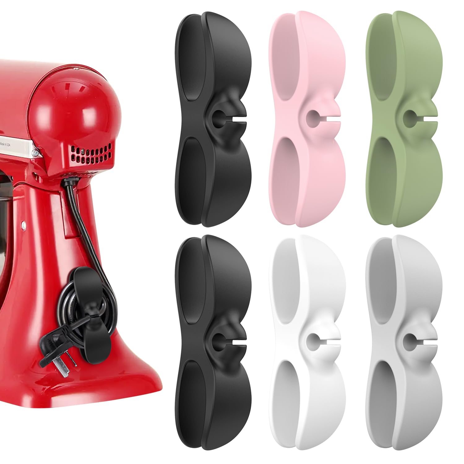 Amazon.com: Cord Organizer for Appliances, Upgraded Kitchen Cord ...