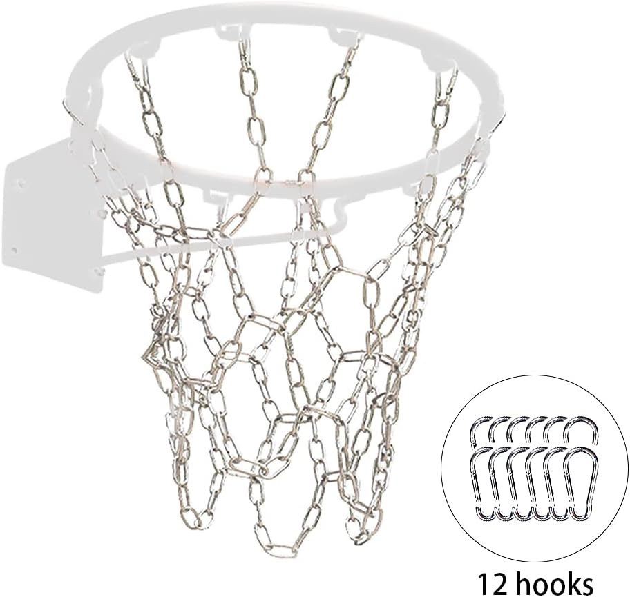 Heavy Duty Basketball Net Replacement – All Weather Whip Proof, Fits ...
