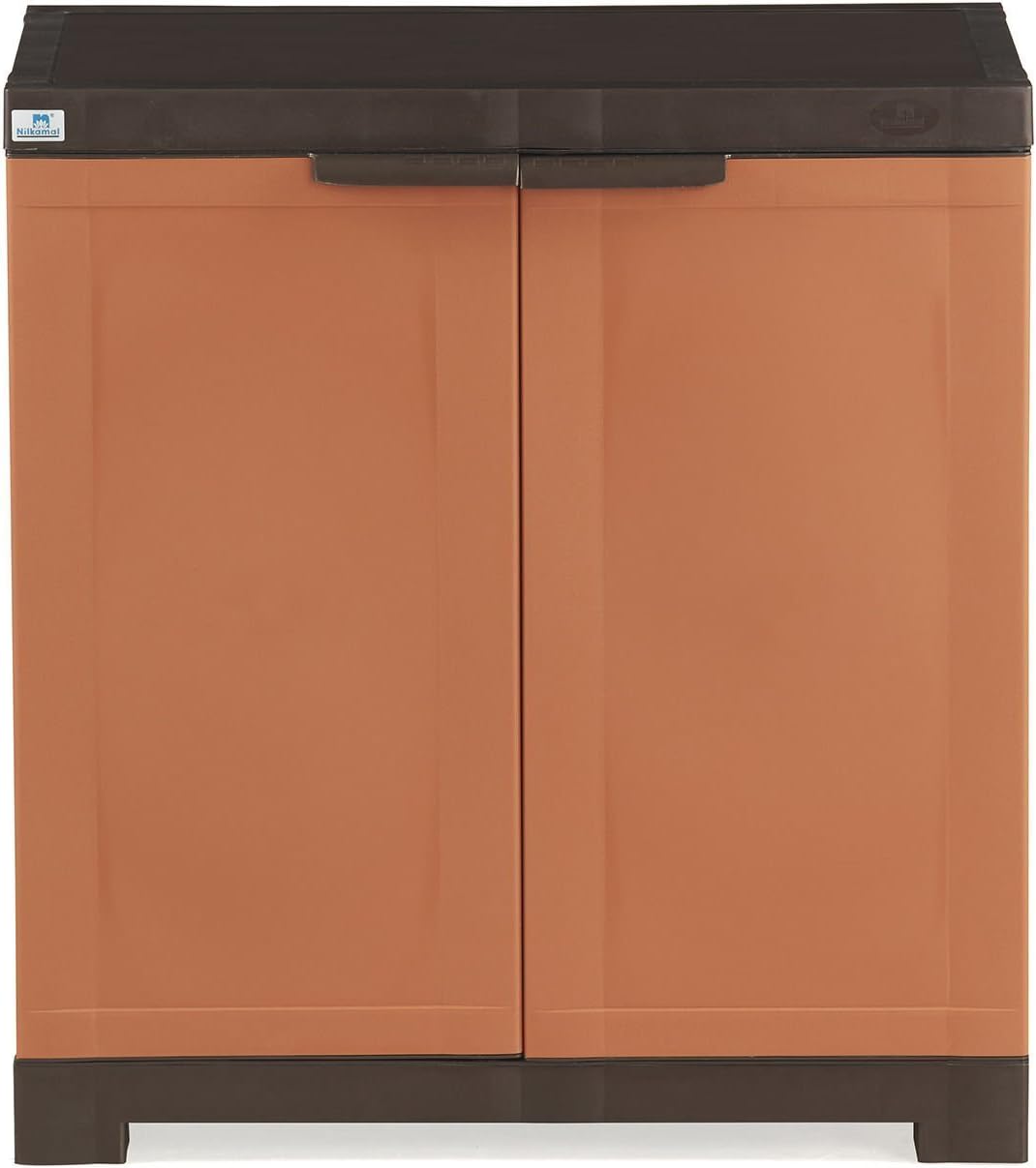 Nilkamal Freedom Mini 09 (FMSC09) Plastic Shoe Cabinet (Rust Brown ...