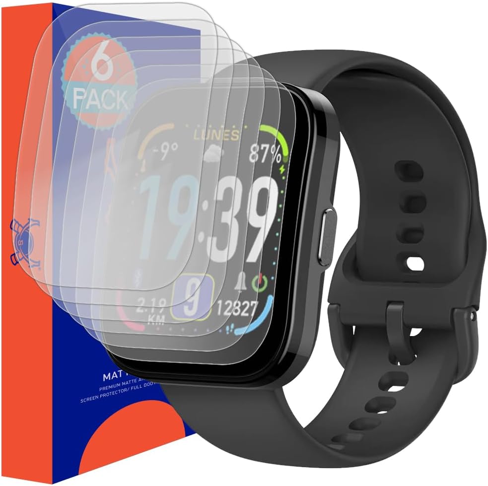 Amazon.com: Skinomi Matte Screen Protector Compatible with Amazfit Bip ...