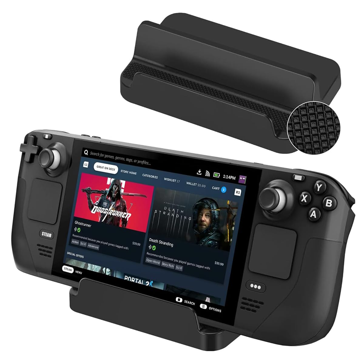 Buy ZORBES® Holder for Steam Deck Desk Stand for Rog Ally Switch Game ...