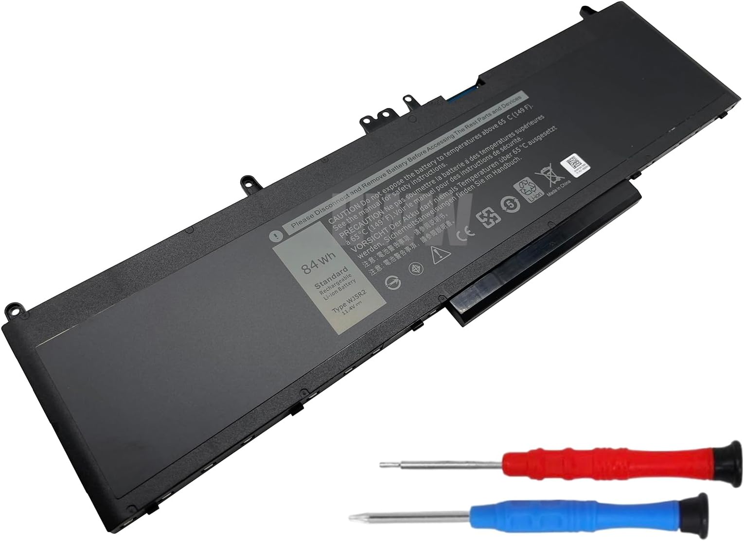 Amazon.com: HWW New 11.4V 84Wh WJ5R2 Battery Compatible with Dell ...