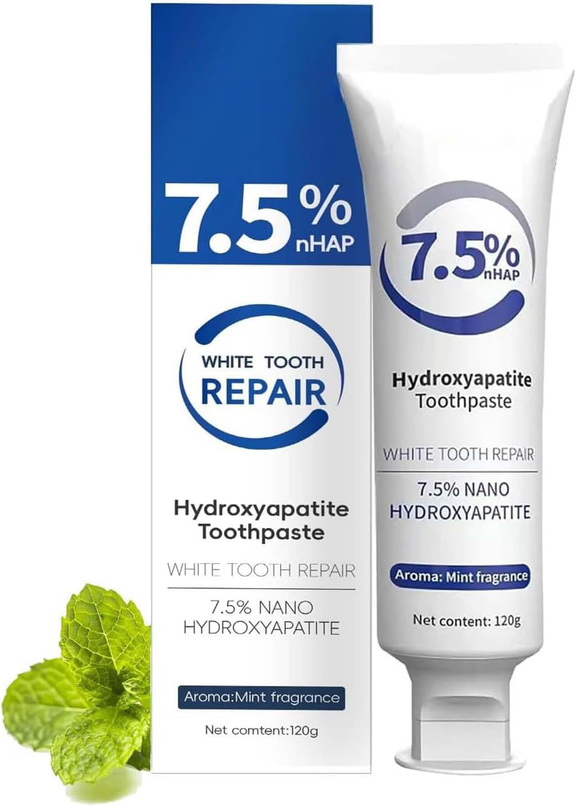 Amazon.com: Hydroxyapatite Toothpastes for Enamel Protection and Tooth ...