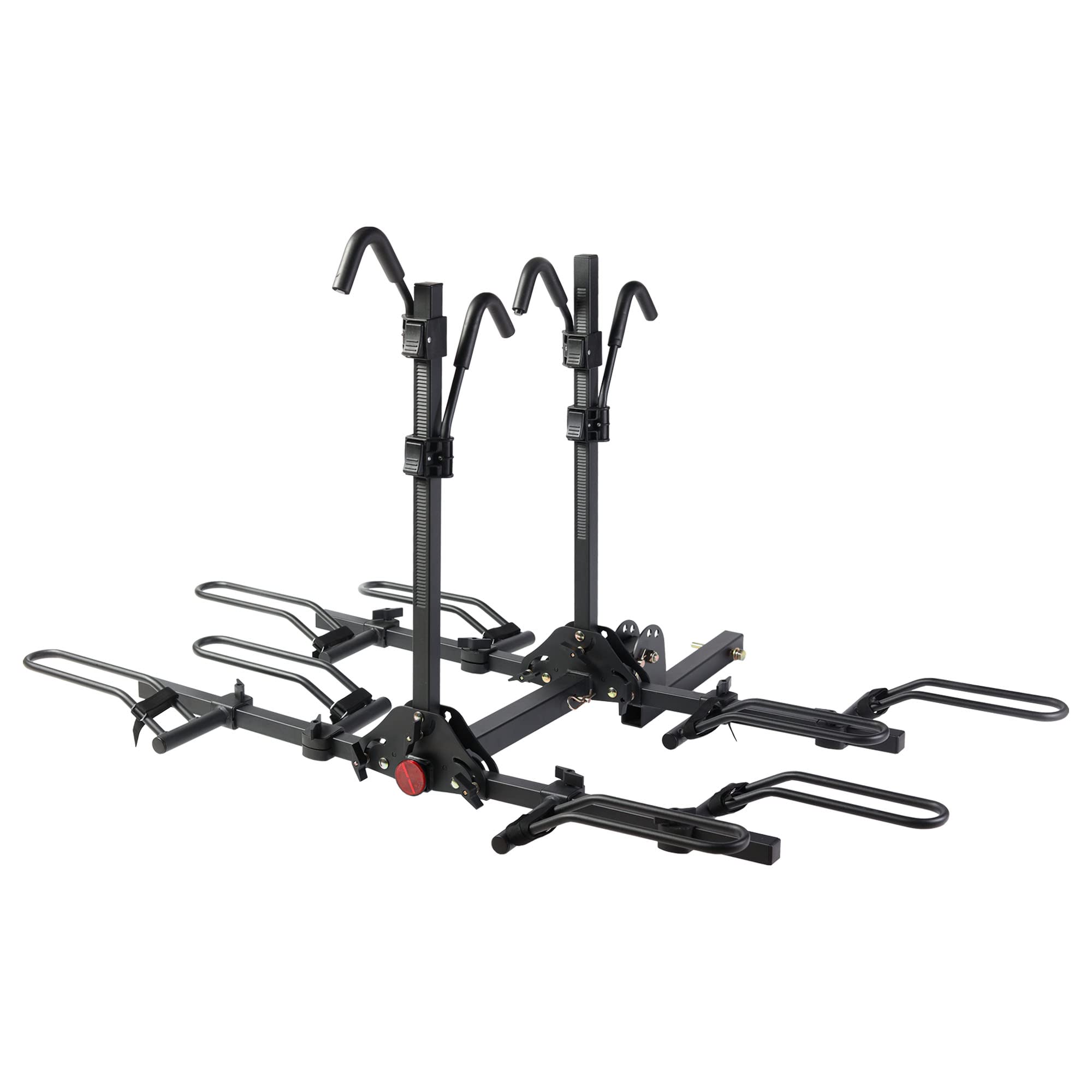 Amazon.com: Young 4-Bike Rack Hitch Mount Platform Style Carrier for ...