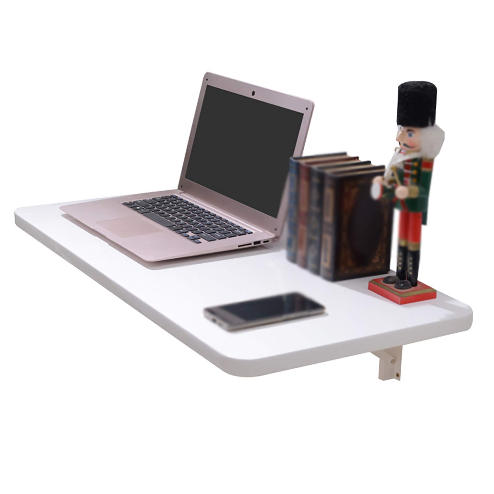 Folding Table Wall Mounted Floating Folding Desk Folding Workbench Drop ...