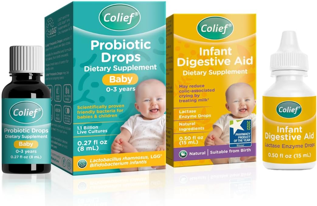 Amazon.com: Colief Probiotic Drops Infant Digestive Aid | Suitable from ...