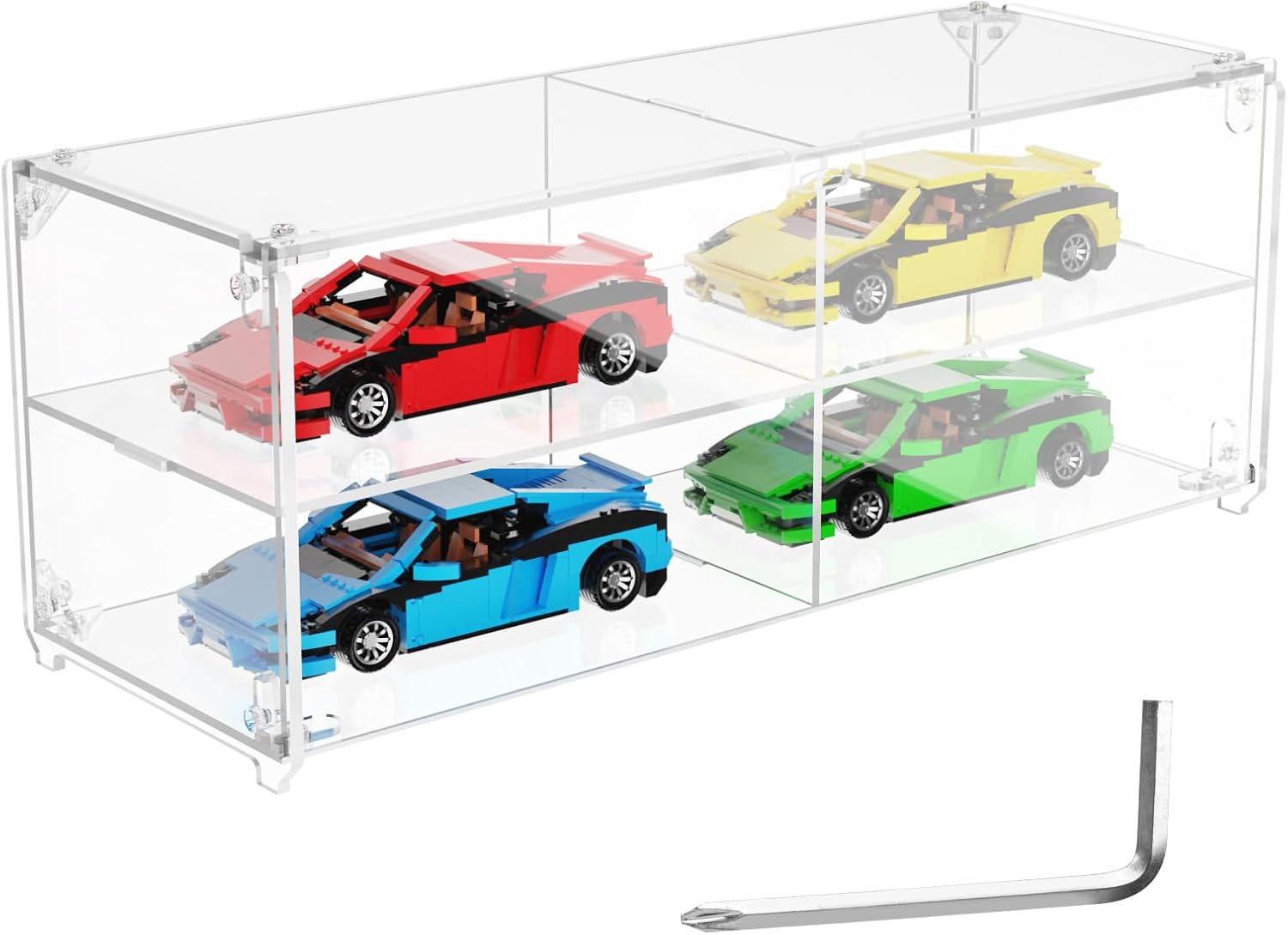 Amazon.com: Beautyflier Acrylic Display Case for Lego Racing Sports Car ...