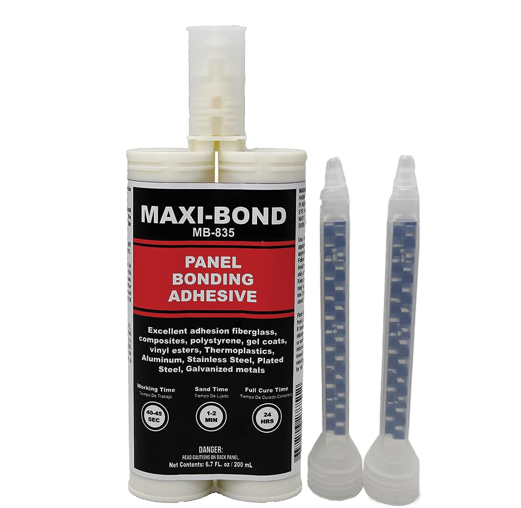 Maxi-Bond Panel Bonding Adhesive – Two-Part Epoxy, Non-Sagging, High ...