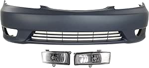 Amazon.com: Garage-Pro Bumper Cover KIT Compatible with Toyota Camry ...