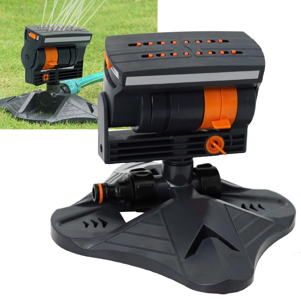 HASTHIP® Oscillating Garden Water Sprinkler - Automatic Water Sprinkler ...