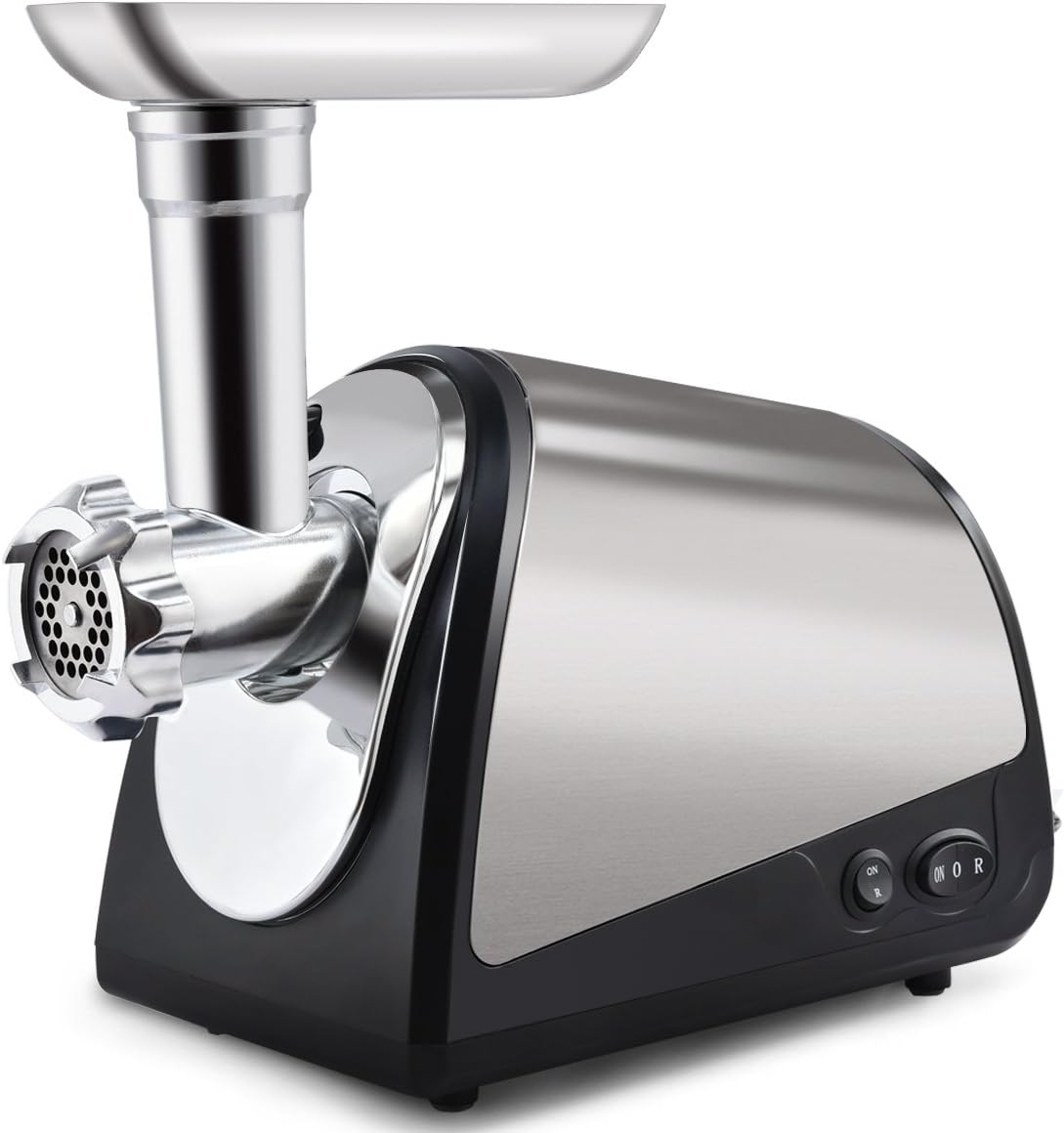Costzon 2000W Electric Meat Grinder Stainless Steel Blade and 3 ...