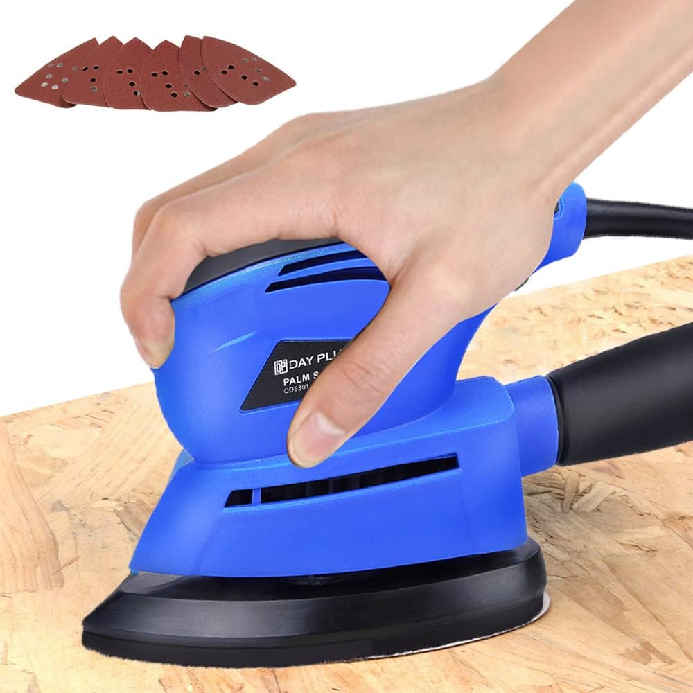 Electric Detail Sander Orbital Sander Palm Sander Mouse Sander 130W ...