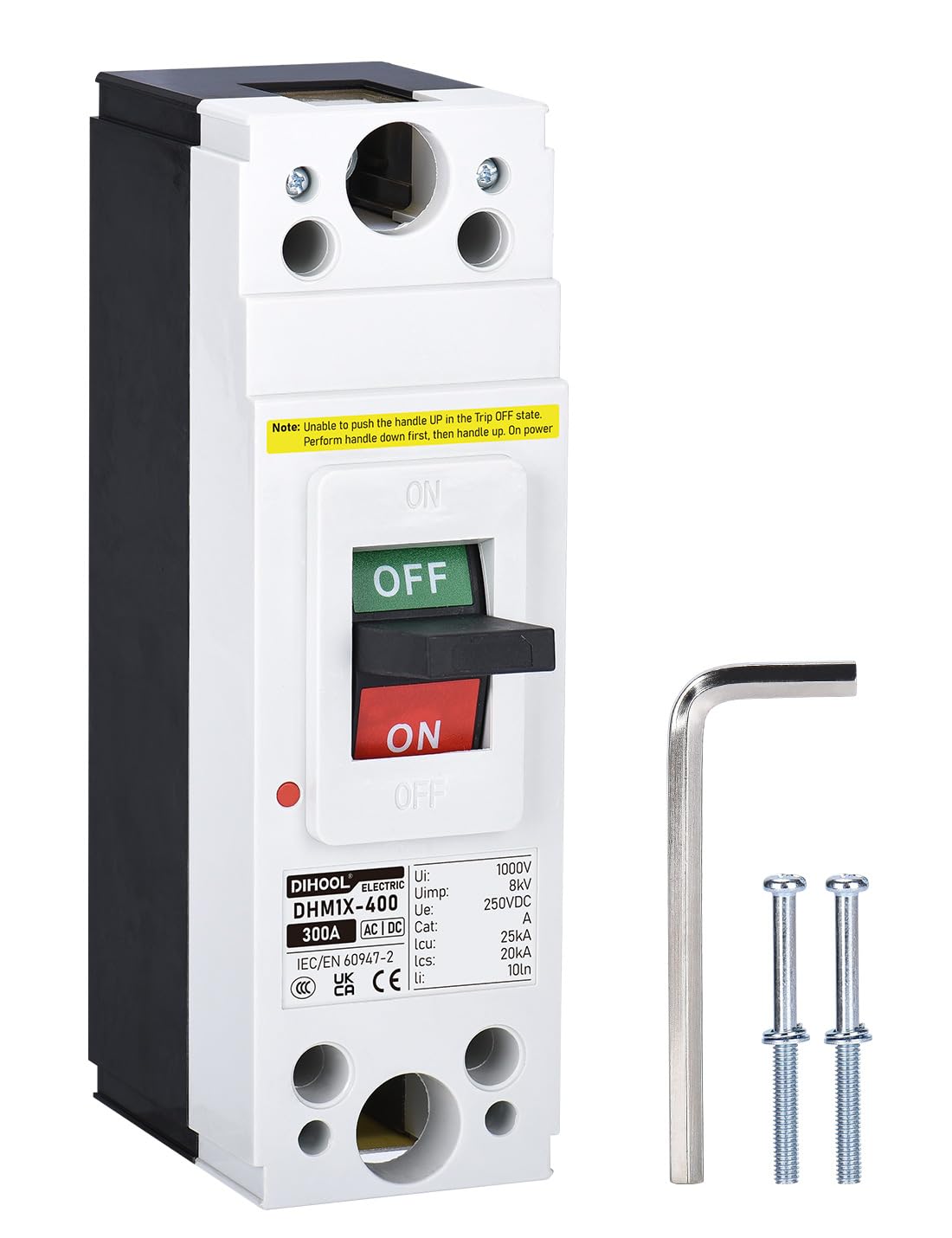 Snapklik.com : DIHOOL 300 Amp Heavy Duty Battery Disconnect Switch
